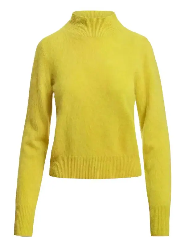 Essentiel Antwerp Karacas Ribbed-trim Sweater - Yellow