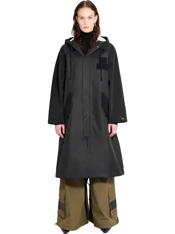 Stutterheim Stadshagen Parka - Black