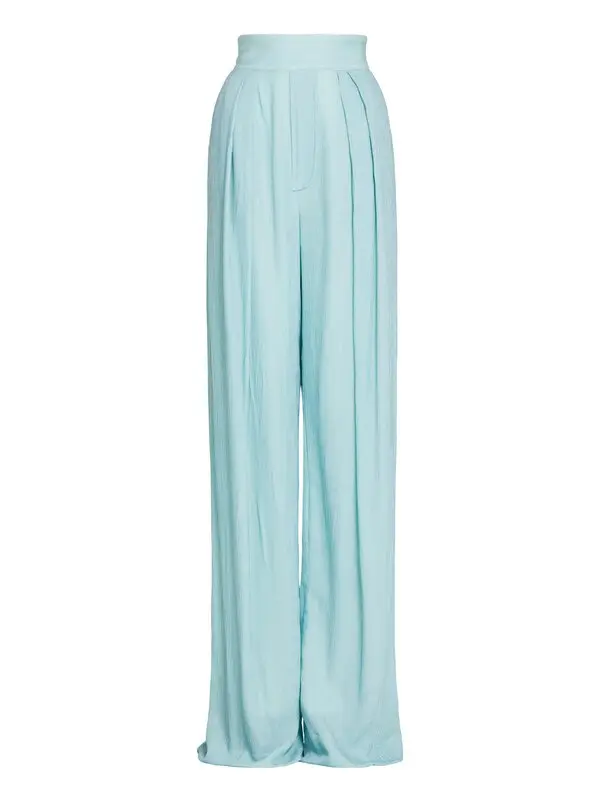 Maticevski Reason Relaxed Pants - Turquoise