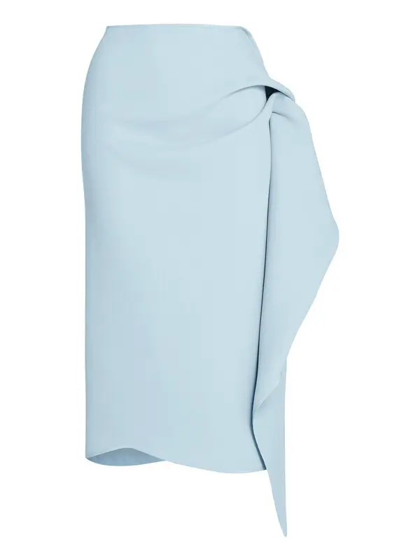 Maticevski Courtesy Midi Skirt - Turquoise
