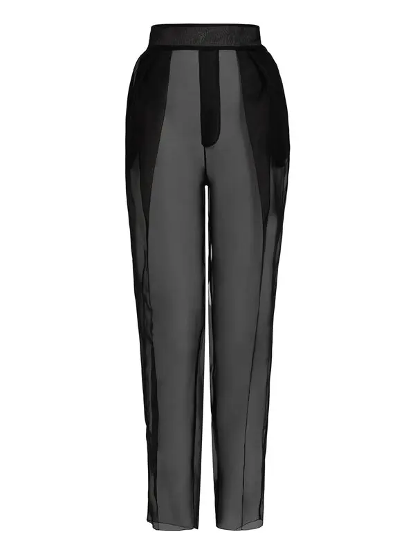 Maticevski Confide Silk Pants - Black