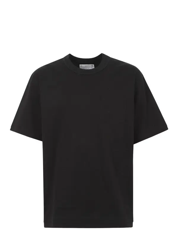 Sacai Cotton Jersey T-shirt - Black