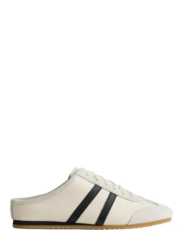 Quince Italian Leather Sneaker Mule - Birch