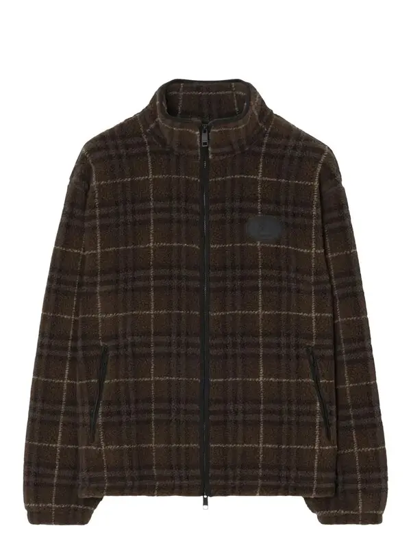 Burberry Fairfax Chk Nq Jackets 'sepia - Brown