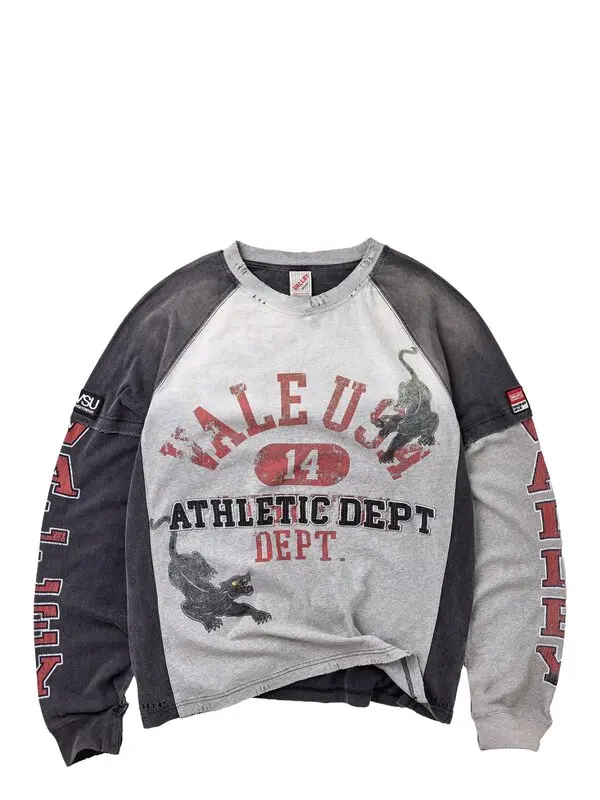 VALE FOREVER Varsity Long-sleeve - Grey