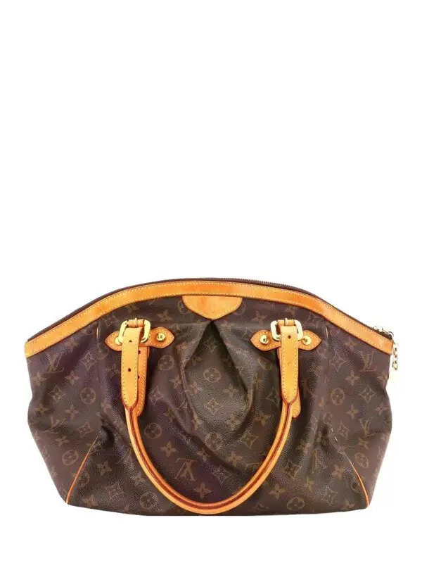 LOUIS VUITTON Tivoli Handbag Monogram Canvas Gm Satchel - Brown