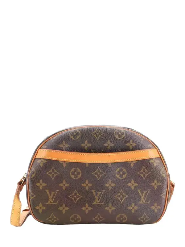 LOUIS VUITTON Blois Handbag Monogram Canvas Crossbody Bag - Brown
