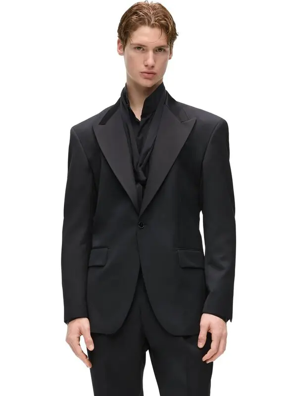 Karl Lagerfeld Kl Studio Suit Jacket - Black