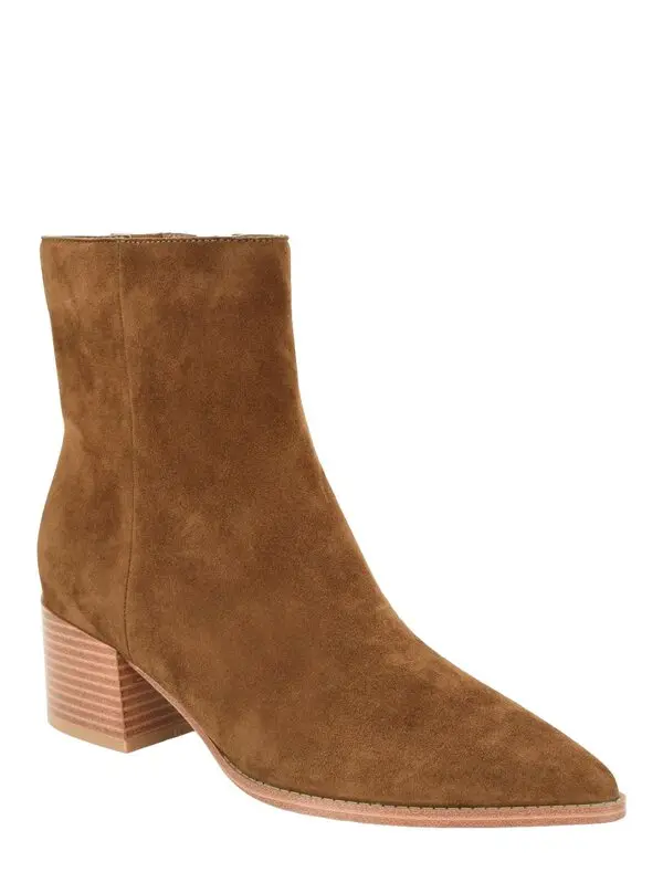 Nine West Becky Leather Bootie - Mbr01