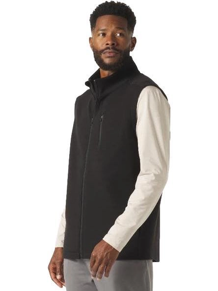 GLYDER Scuba Knit Vest - Black