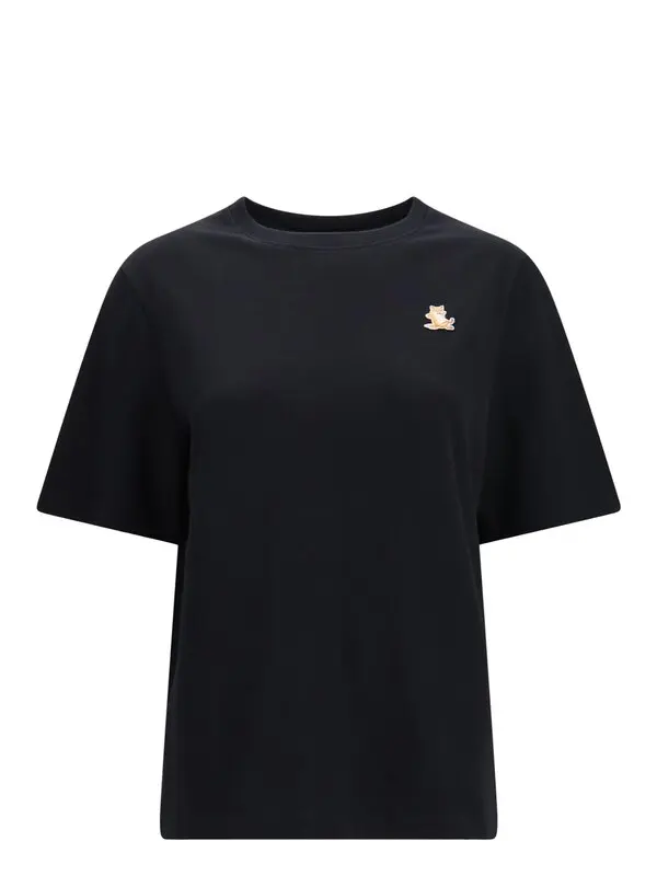 Maison Kitsuné Chillax Fox T-shirt Feale - Black