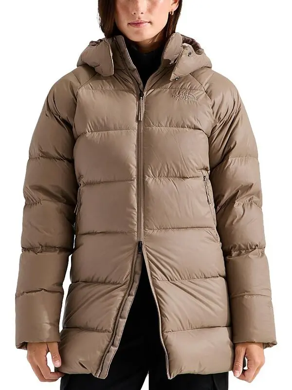 The North Face Hydrenalite City Down Hooded Parka - Garnet