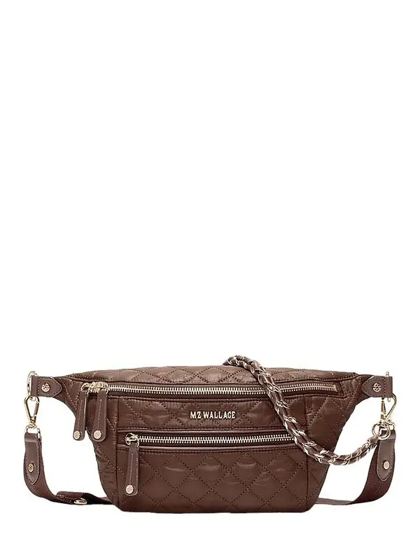 Mz Wallace Crosby Small Sling Bag - Walnut
