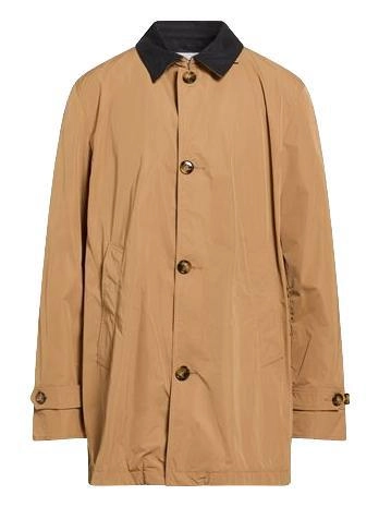 Woolrich Overcoat & Trench Coat Size Textile Fibers - Camel