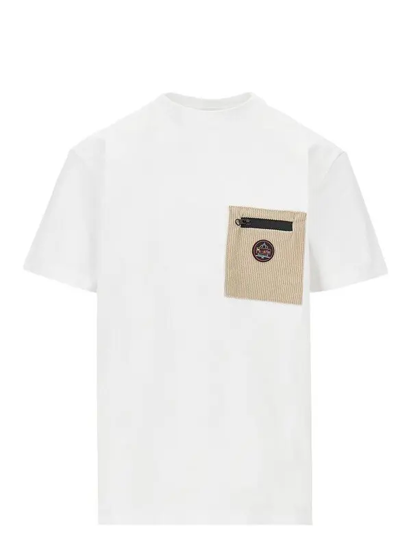 MAUNA KEA Corduroy Pocket T-hirt - White