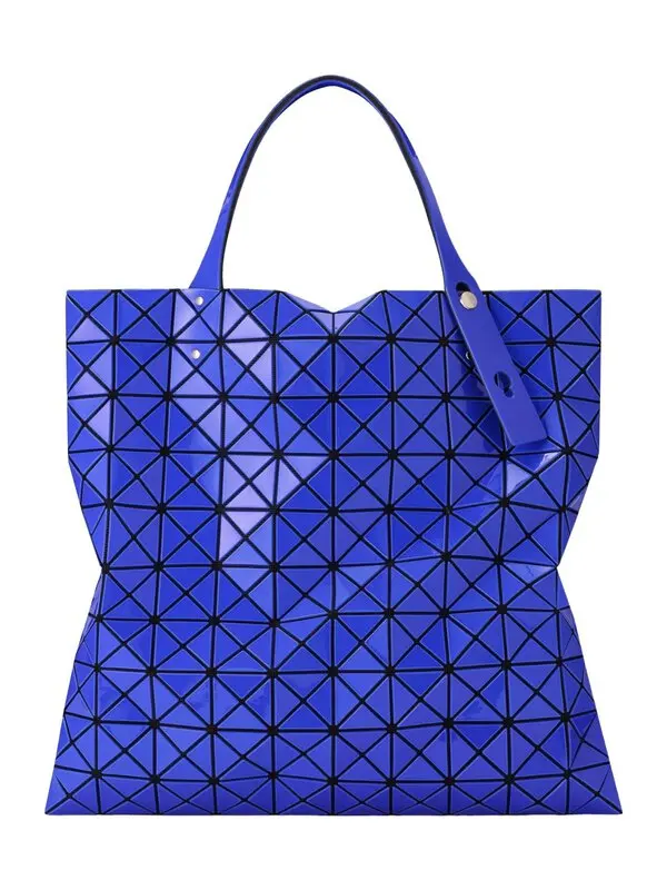 Issey Miyake Prism Gloss Geometric-panel Tote Bag - Blue