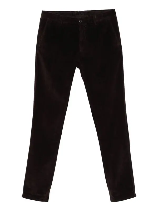 Incotex Straight-leg Casual Trousers - Brown