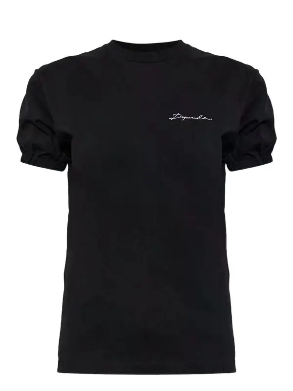 Dsquared2 Puff-sleeve T-shirt - Black