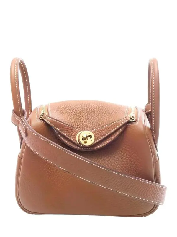 Hermès 2024 Mini Lindy Shoulder Bag - Neutrals