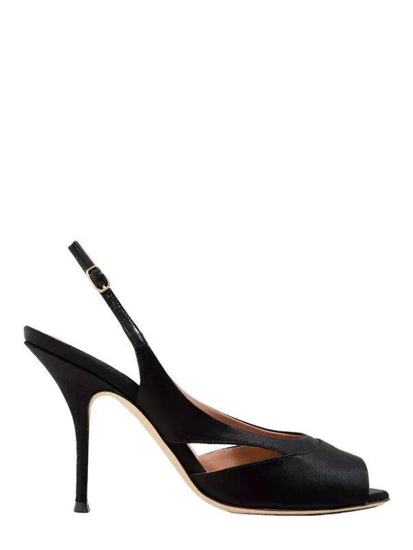 MALONE SOULIERS Larsa Peep-toe Sandals - Black