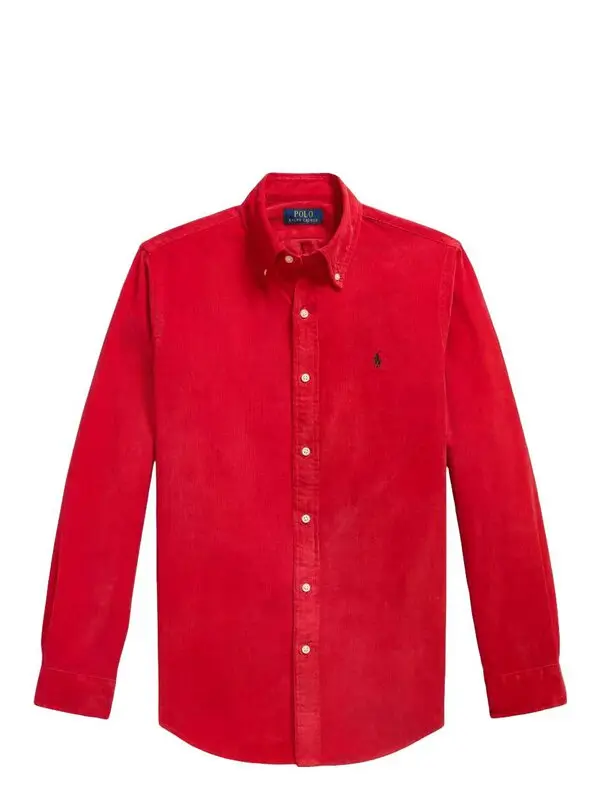 Polo Ralph Lauren Custom Fit Corduroy Shirt - Red
