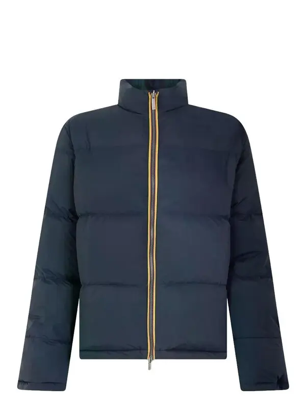 K-WAY Artur Reversible Quilted Jacket - Blue