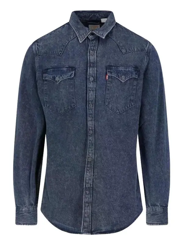 LEVI'S Barstow Western Denim Shirt - Blue