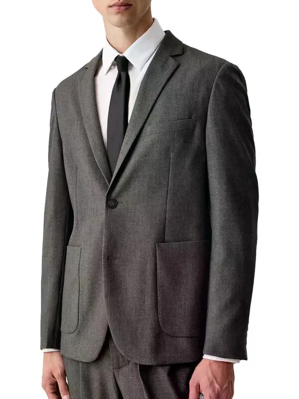 LINDBERGH Single-breasted Blazer - Grey