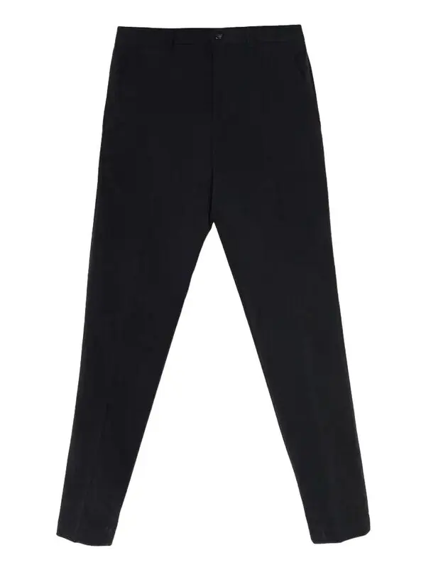 Lindbergh Pressed-crease Tailored Trousers - Blue