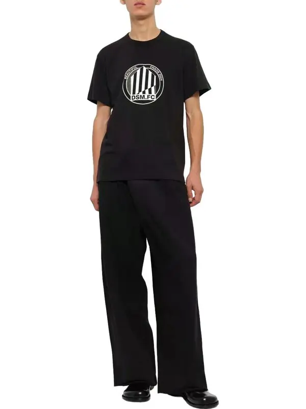 Noir Kei Ninomiya Emblem-print T-shirt - Black