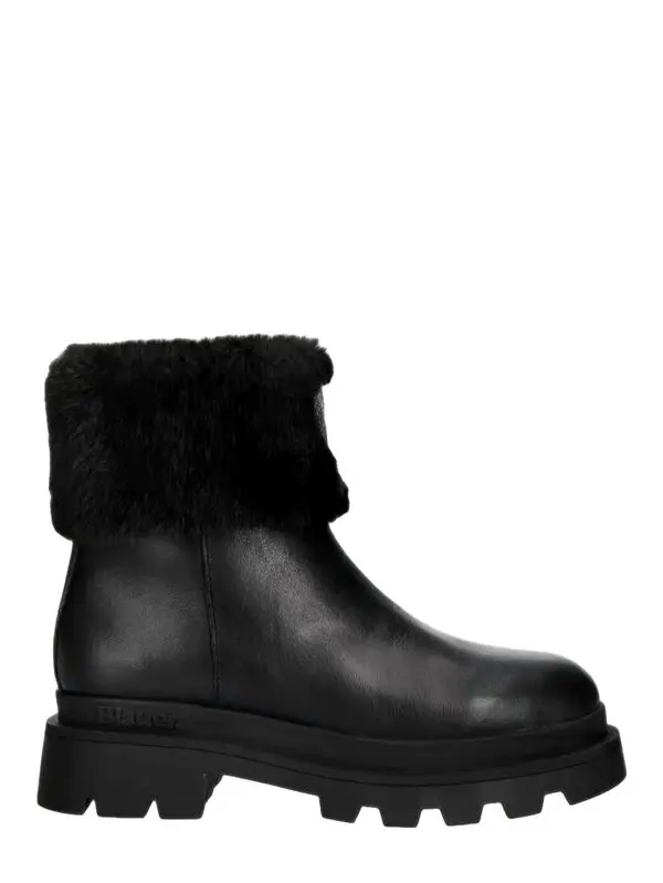 BLAUER. Kimmel Ankle Boots - Black