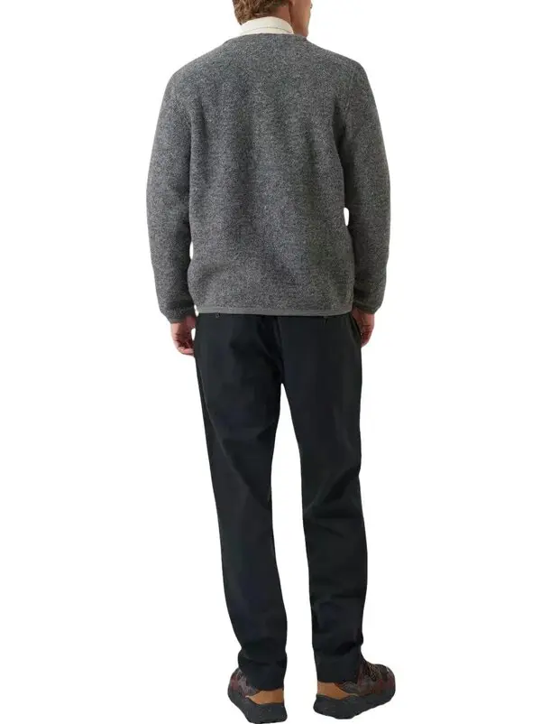 Universal Works Button-up Patch-pocket Cardigan - Grey