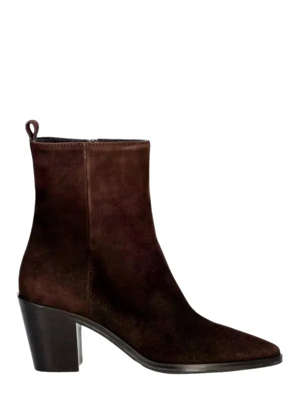 BILLI BI Pointed-toe Ankle Boots - Brown