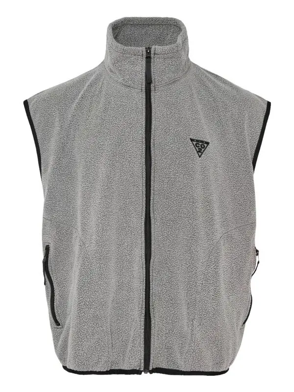 DOUBLET Air Yarn Fleece Vest - Grey