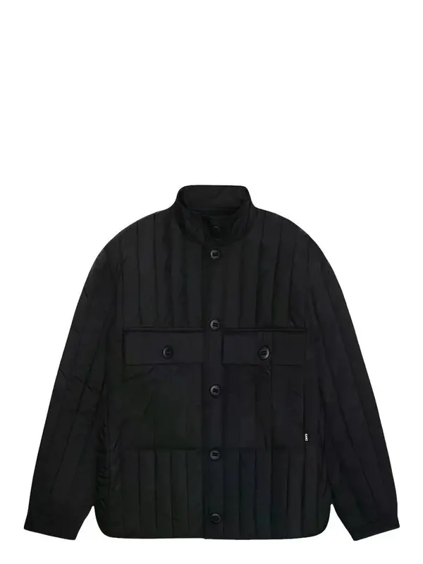 Rains Banja Liner Quilted Jacket - Black