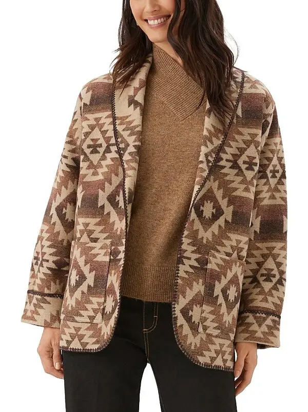 Karen Kane Relaxed Ranch Jacket - Deco