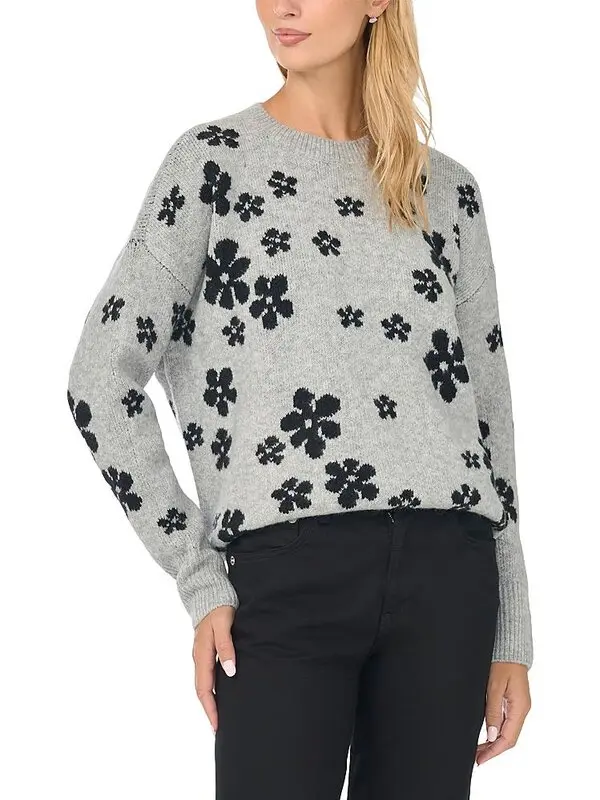 CECE DUPRAZ Crewneck Sweater - Light Heather