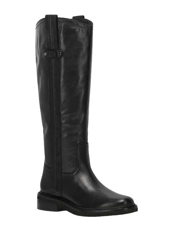 THE FRYE COMPANY Phoebe Leather Tall Boot - Black