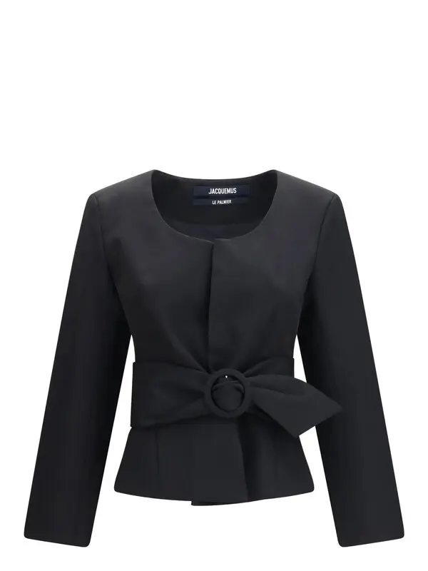 Jacquemus Miami Wool Jacket - Black