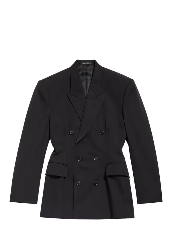 Balenciaga Cinched Jacket - Black