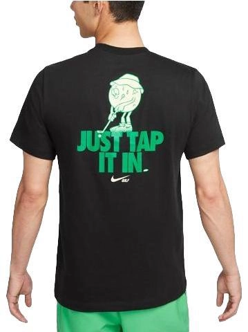 Nike Just Do It Golf Graphic T-shirt 'black - Black/multi-color