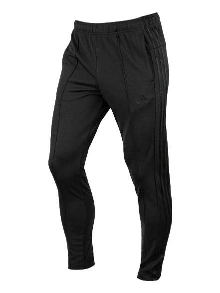 Adidas Must Haves 3-stripes Tapered Pants 'black - Red