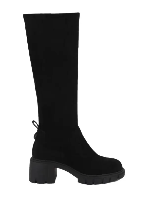 Kurt Geiger Clarence Suede Knee-high Boots - Black