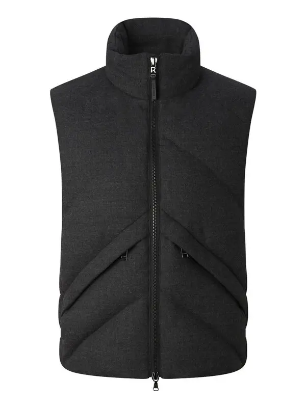 Bogner Kendo Virgin Wool Down Vest - Anthracite