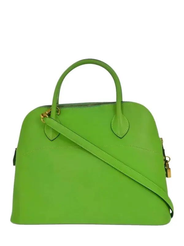 Hermès 31 Gulliver Bolide Two-way Handbag - Green