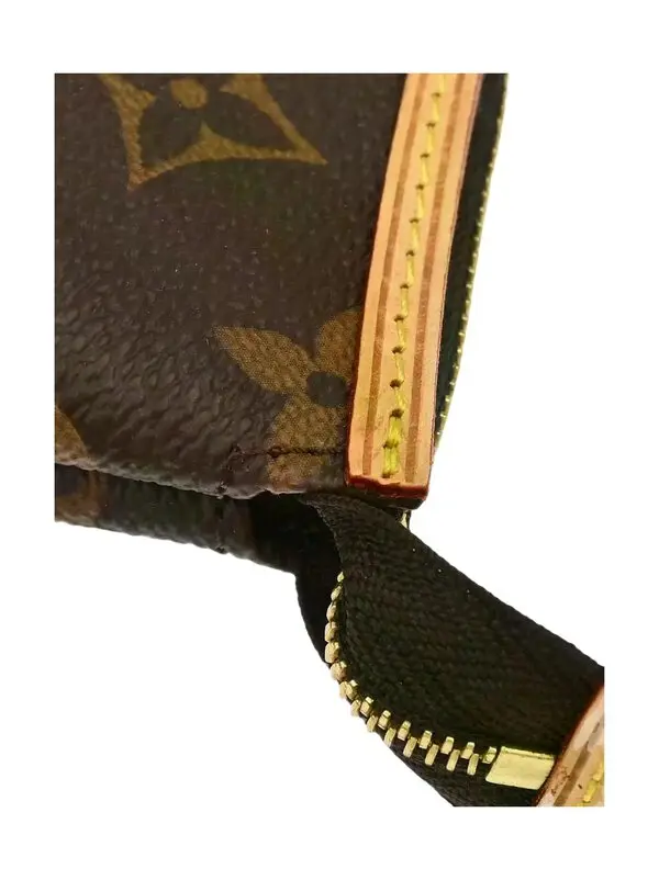 LOUIS VUITTON 2010 Mini Pochette Delightful Monogram Tote Bag - Brown