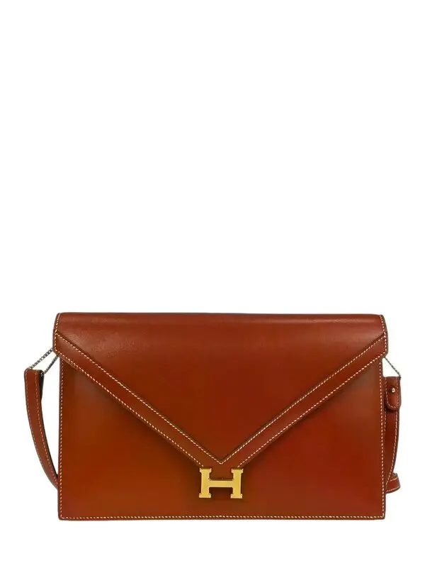 Hermès 1992 Lydie Shoulder Bag - Brown