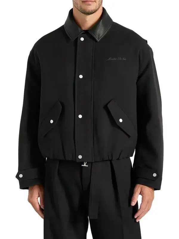 Manière De Voir Cameron Long-sleeve Jacket - Black