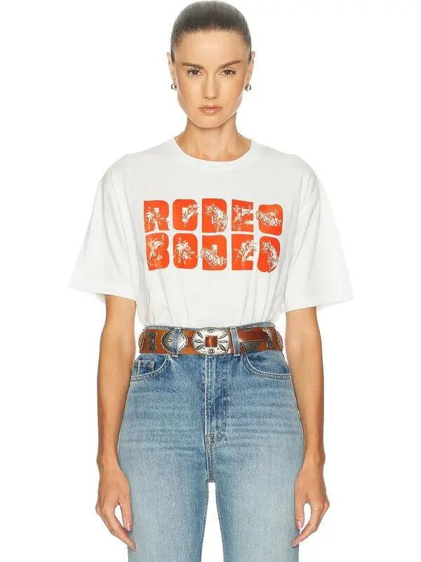 BODE Rodeo Bodeo Tee - Cream