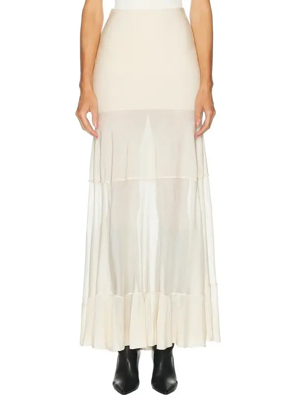 Altuzarra Gorrell Skirt - Ivory